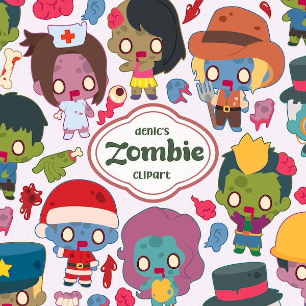 Zombie Brain Clip Art - Etsy