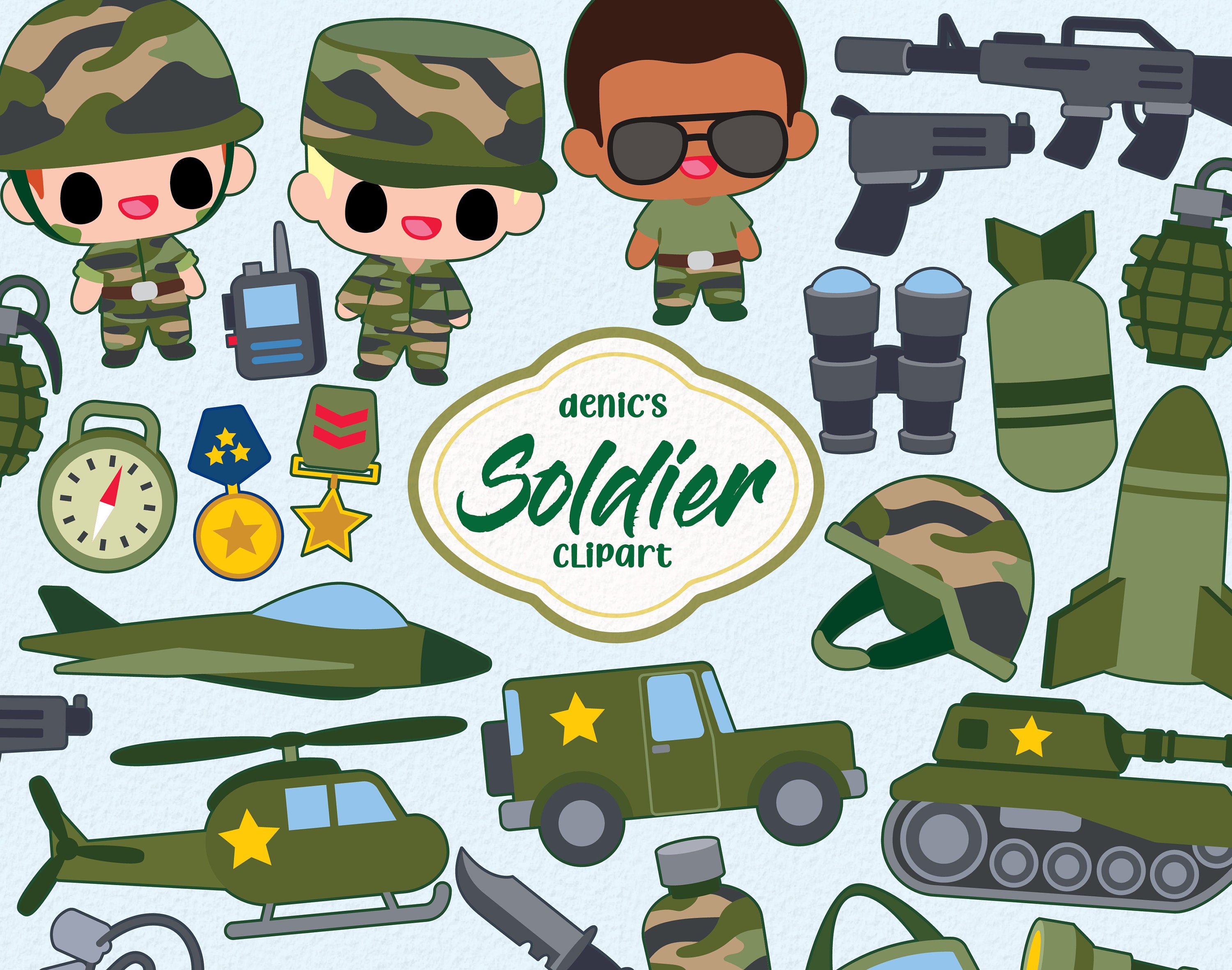 Army Soldier Clip Art
