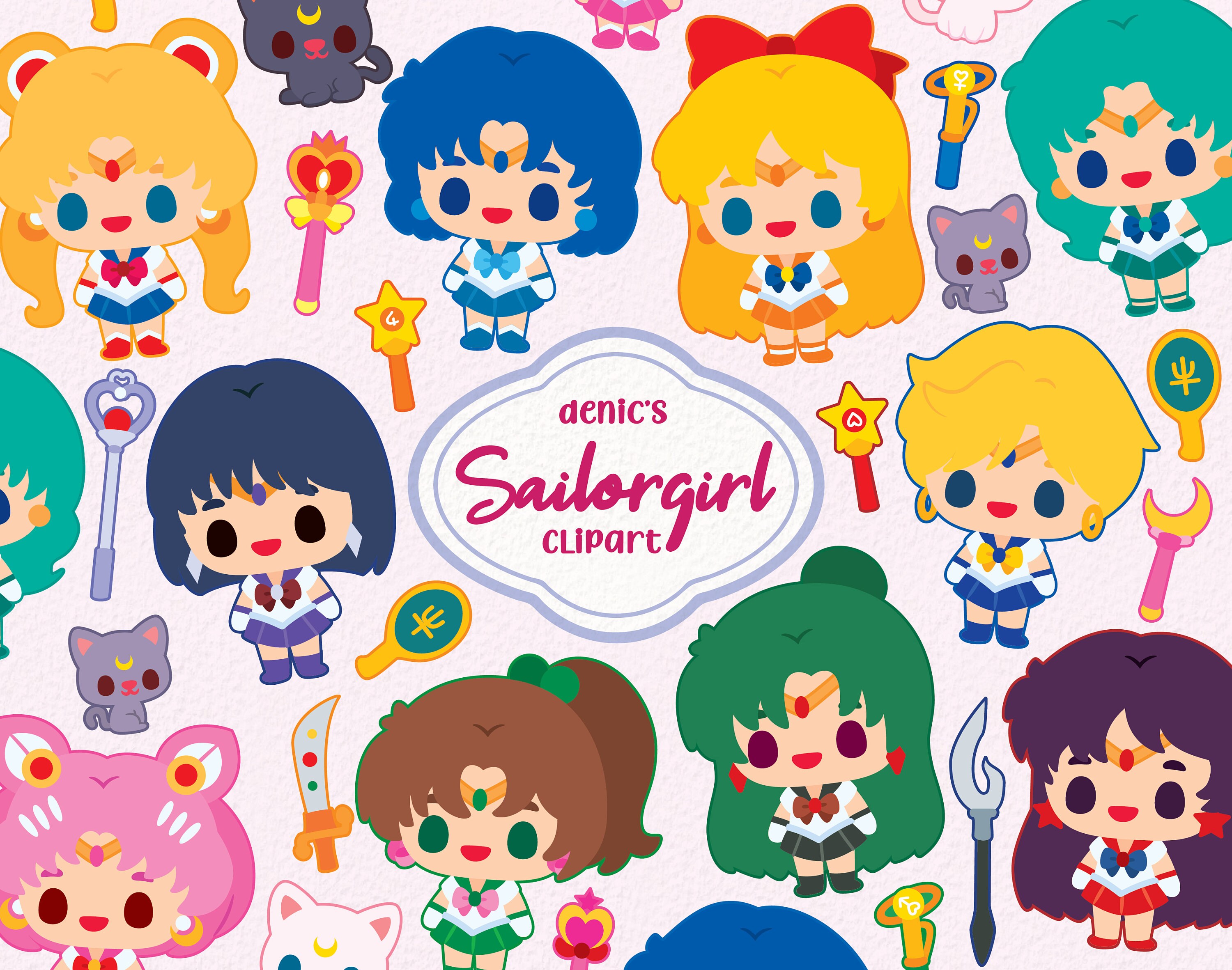 Sailor Moon Chibi Characters