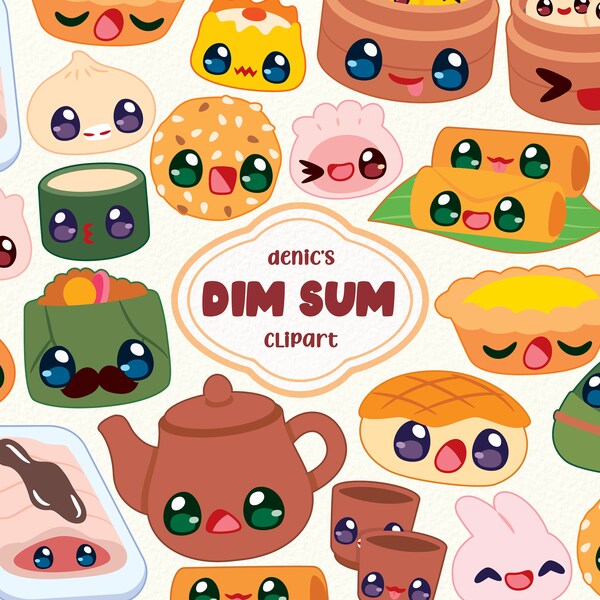 Cute Chinese Food Clipart - Etsy