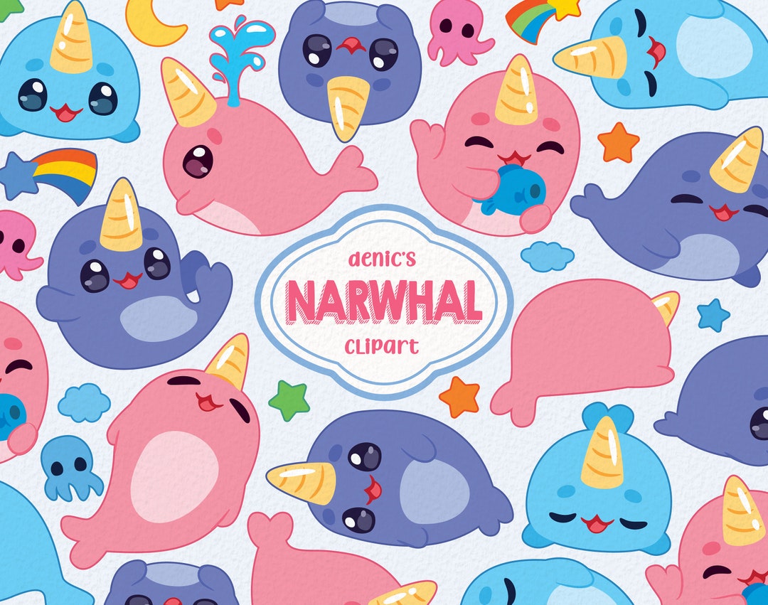 Cute Narwhal Wallpaper