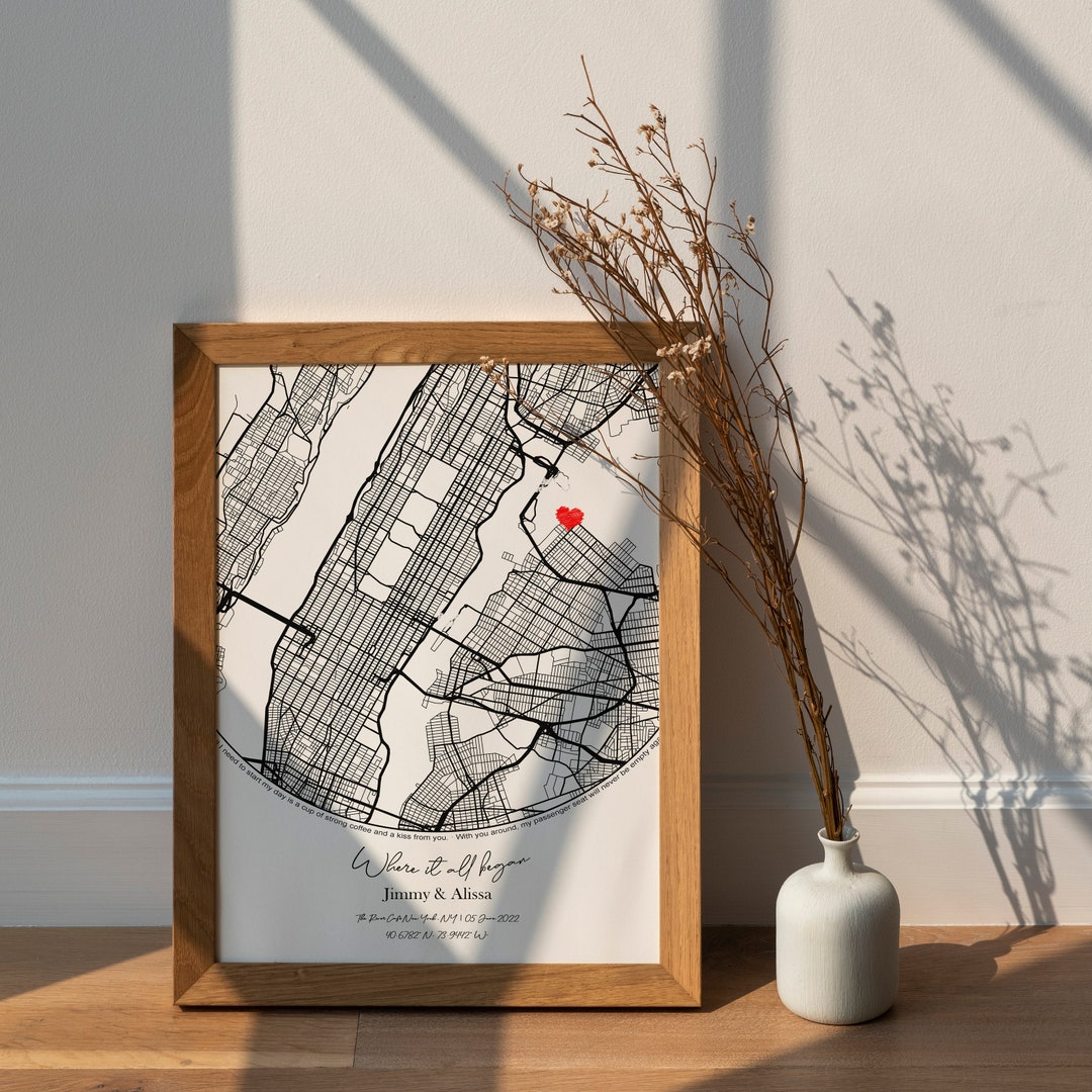 First Date Gift, Our First Date Memory, the Night We Met, Date Night ...