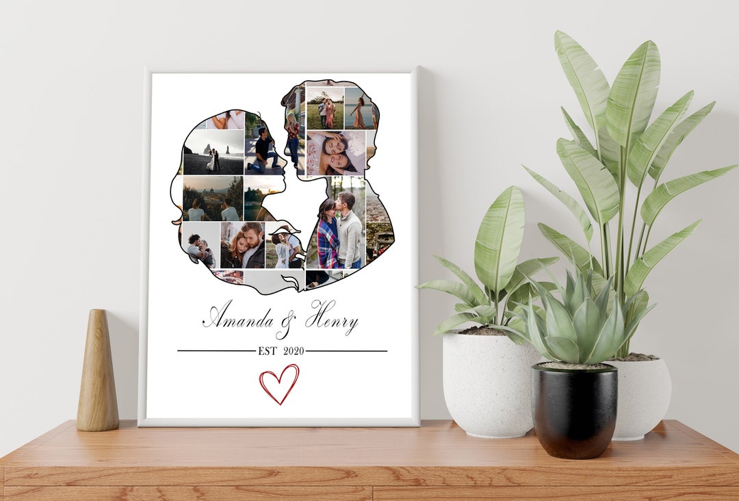 Engagement Gift Engagement Print Engagement Map Print Couples Gift ...
