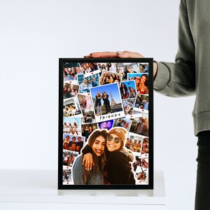 Best Friends Photo Collage, Best Friend Gift, Best Fiends Forever Gift ...