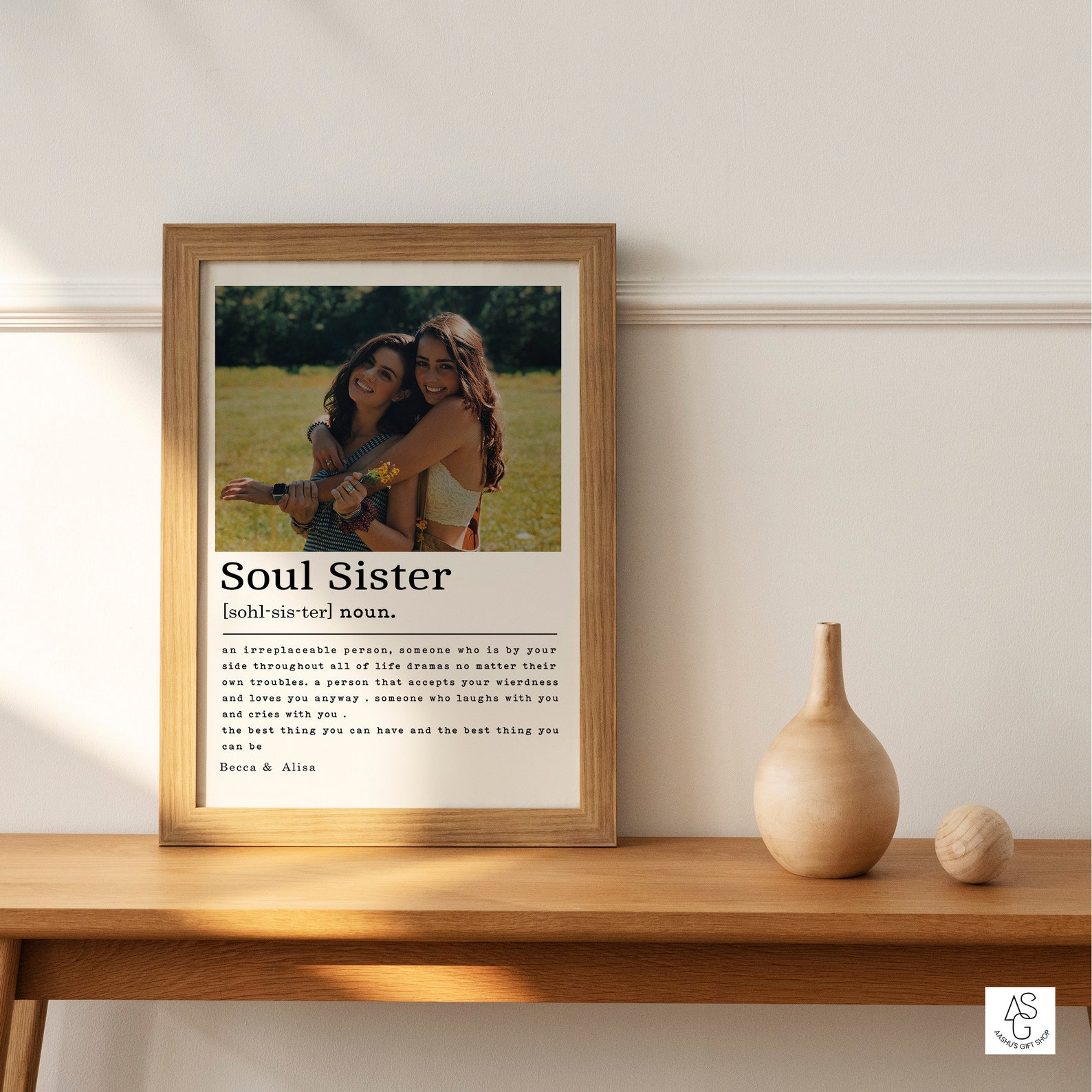 Soul Sister Definition, Best Friend Birthday Gift, Best Friend Birthday ...