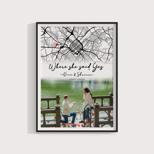 She Said Yes Banner - Etsy