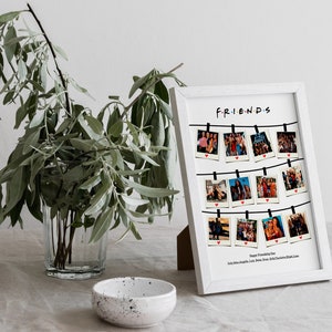 Best Friend Gifts, Best Friends Photo Collage, Personalized Best Friend ...