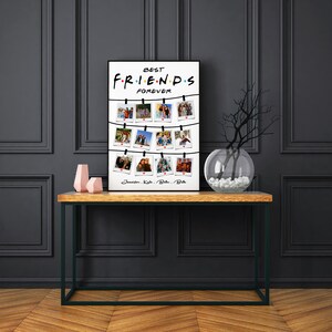 Best Friend Gifts, Best Friends Photo Collage, Personalized Best Friend ...