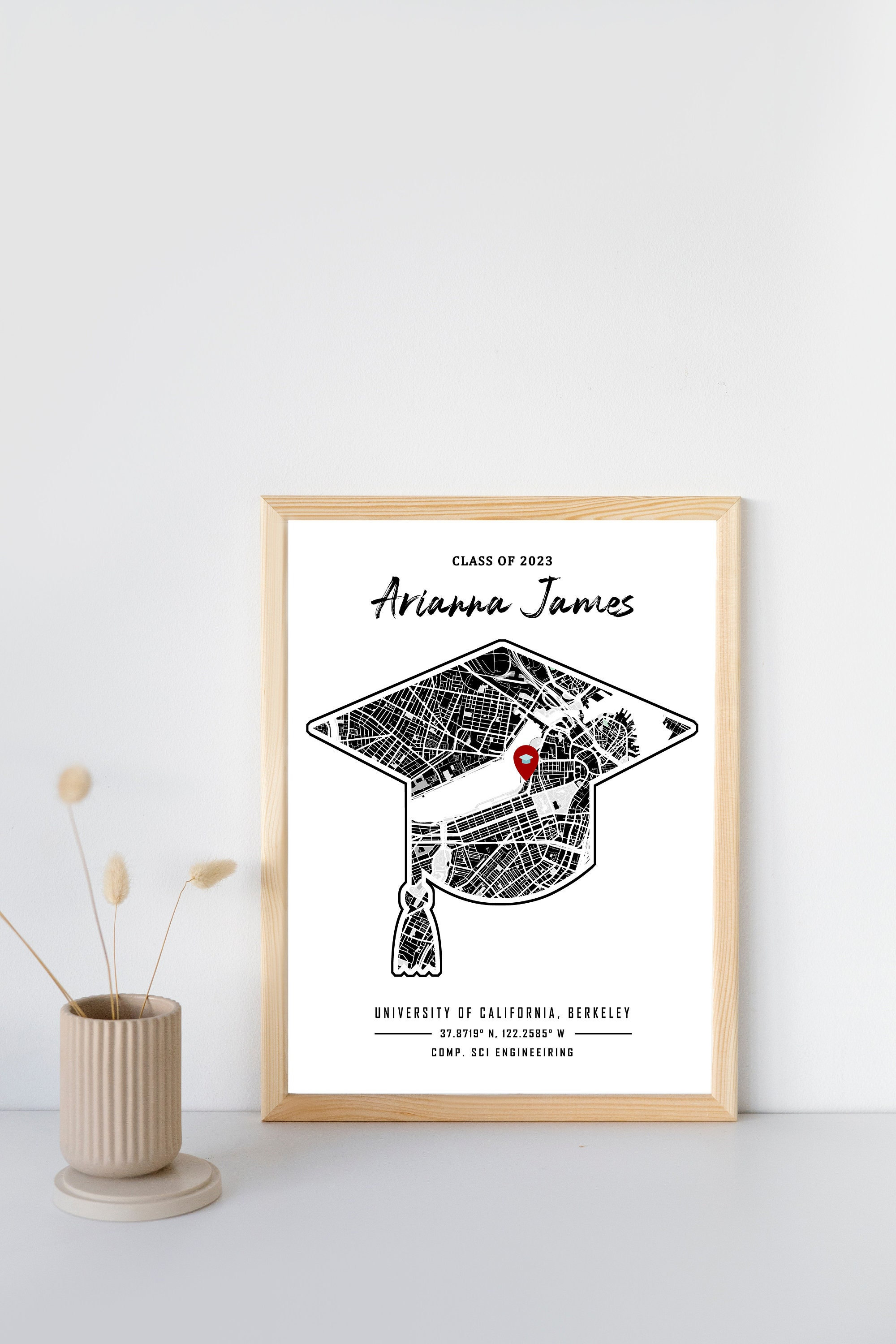 Graduation Print for Her, Graduation Gifts for Him, Congratulations ...