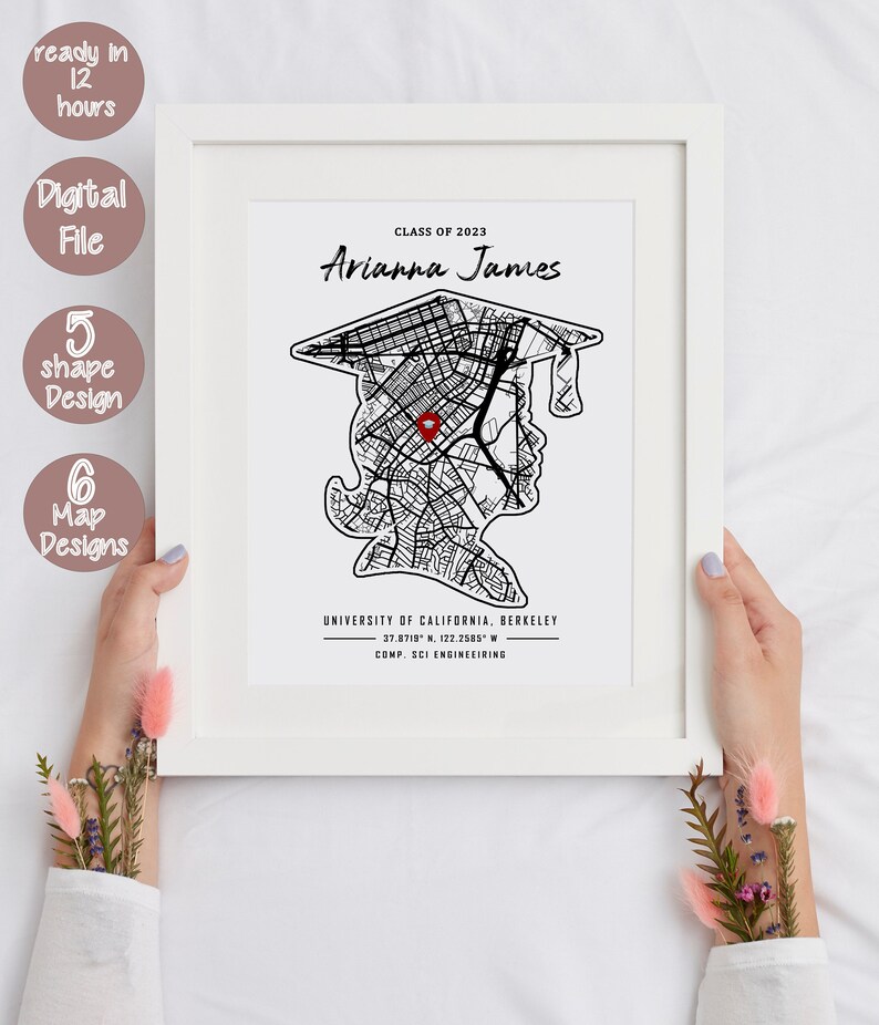 Graduation Print for Her, Graduation Gifts for Him, Congratulations ...