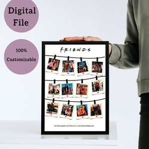 Best Friend Gifts, Best Friends Photo Collage, Personalized Best Friend ...