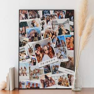 Best Friends Photo Collage, Best Friend Gift, Best Fiends Forever Gift ...
