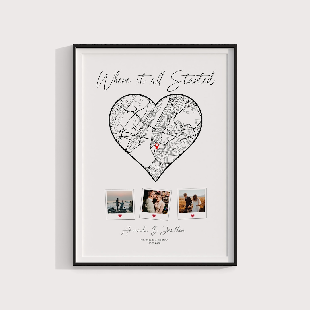 First Date Gift, Our First Date Memory, the Night We Met, Date Night ...