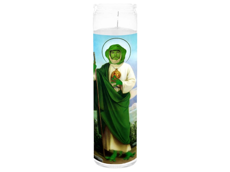 Therapy Gecko Prayer Candle - Lyle Forever - Etsy