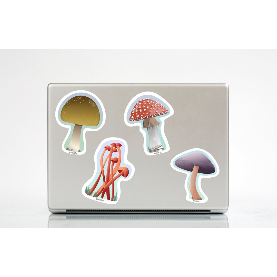Mushroom Sticker Pack Real Mushroom, Magic Mushroom, Cottage Core, Cute ...