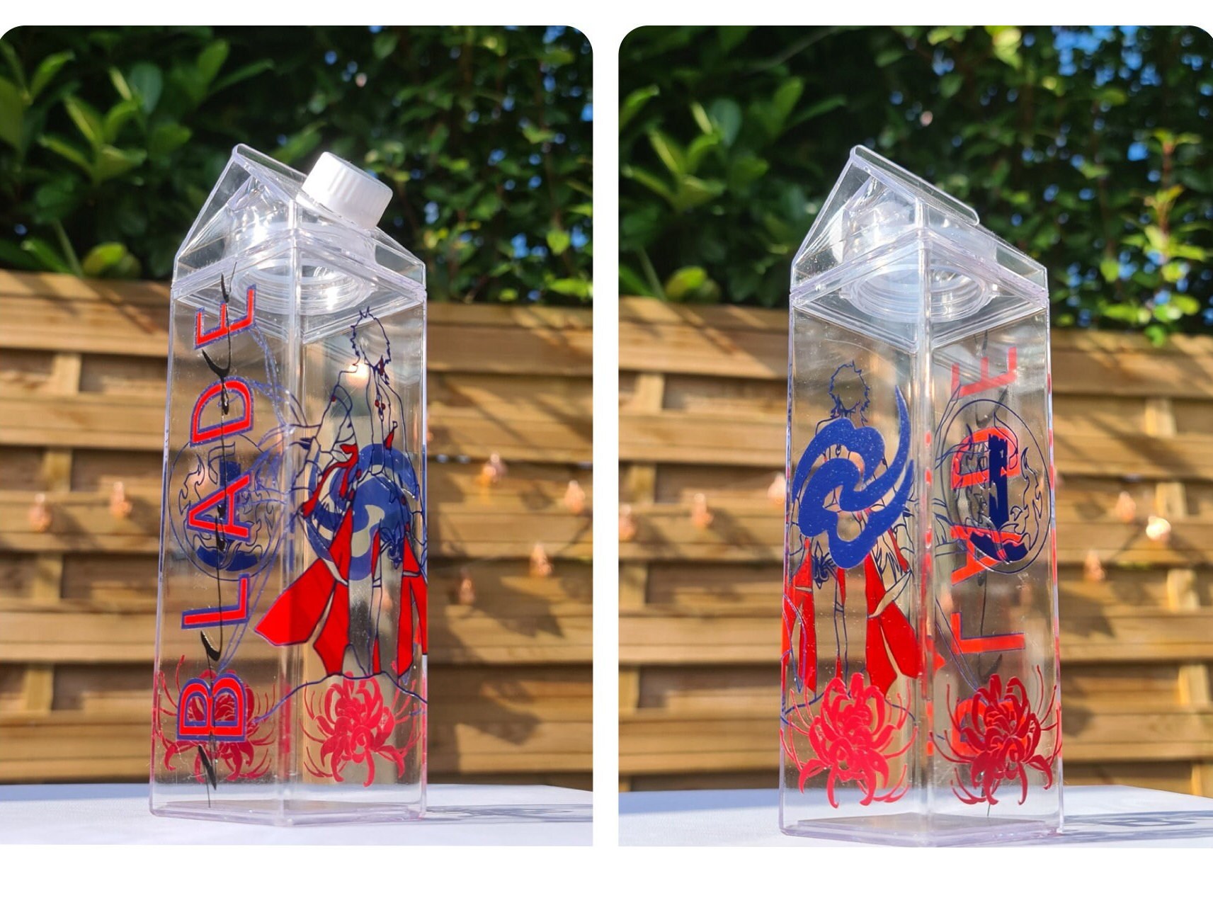 Honkai Starrail Character Vinyl Milk Carton Water Bottle kafka/blade ...
