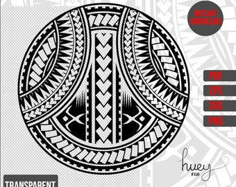 Samoan Circle Pattern - Etsy