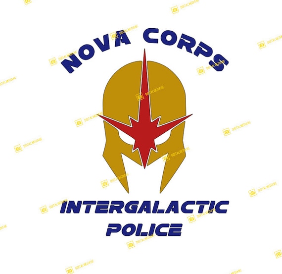 Guardians Of The Galaxy Nova Corps Symbol