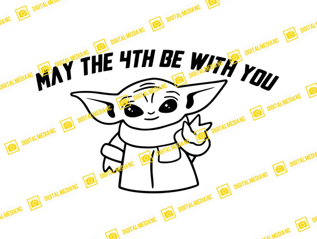 Star Wars, May the 4th Be With You, Grogu, Baby Yoda | SVG PNG ...
