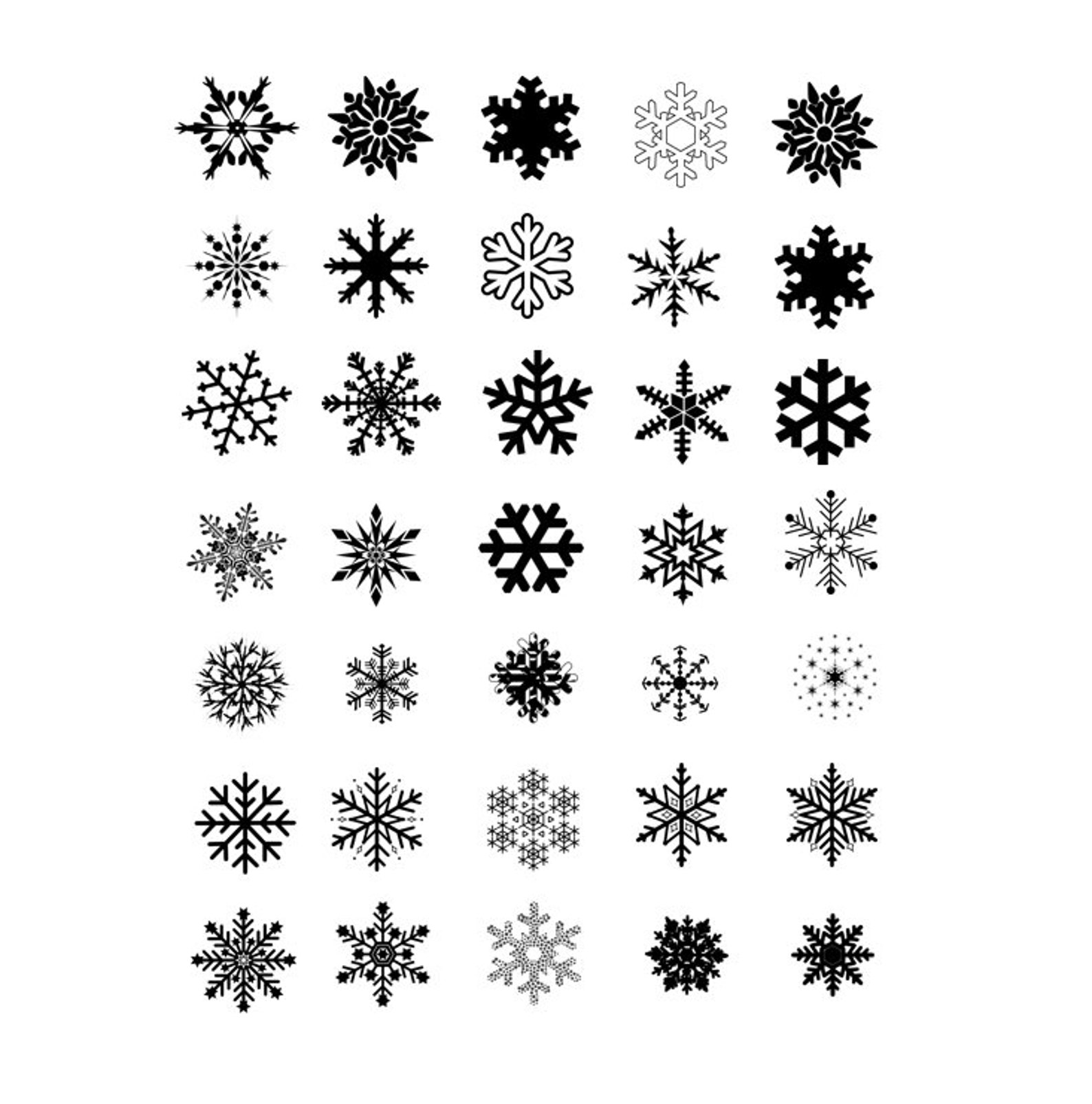 Snowflake Svg Bundle Snowflake Svg Cut File Png Bundle - Etsy