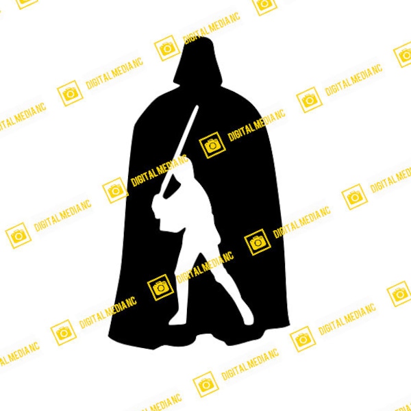 Luke Skywalker Svg - Etsy