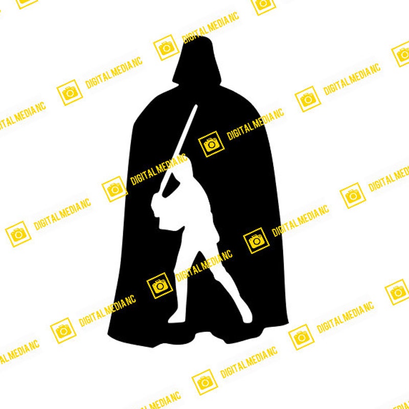 Luke Skywalker Svg - Etsy