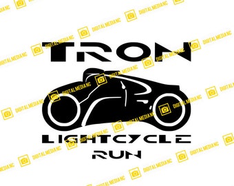 TRON Lightcycle Run SVG File for Cricut - Etsy