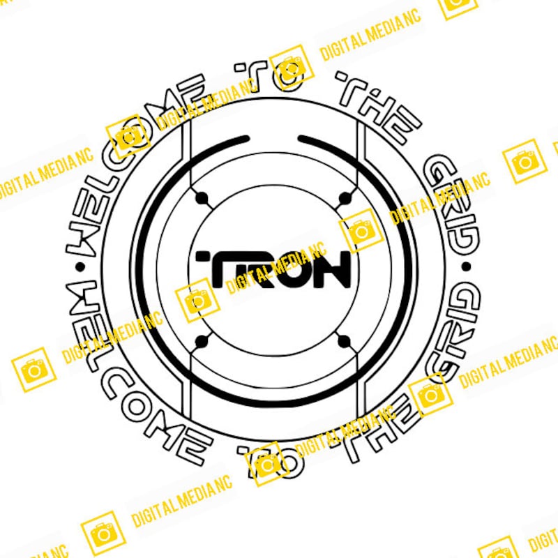 Tron Ares Disc Svg - Etsy