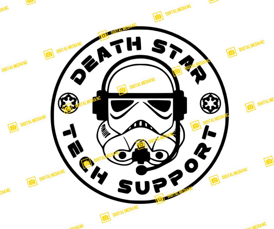 Star Wars Death Star Tech Support V3, Stormtrooper | SVG PNG ...