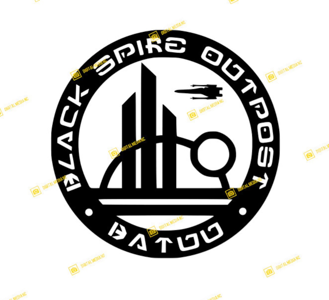 Star Wars, Black Spire Outpost, Galaxy's Edge, Batuu | SVG PNG ...
