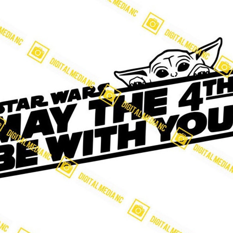 May the 4th Be With You Clip Art - Etsy