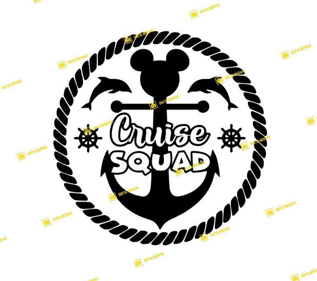 DCL Cruise Squad, Diz Cruise Line, Mickey, Minnie, Castaway Cay SVG PNG ...