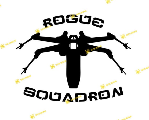 Star Wars Rogue Squadron X-wing R2 D2 SVG PNG - Etsy