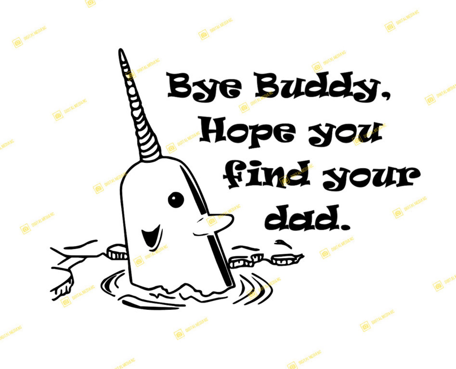 Bye Buddy Hope You Find Your Dad Buddy the Elf mr. | Etsy