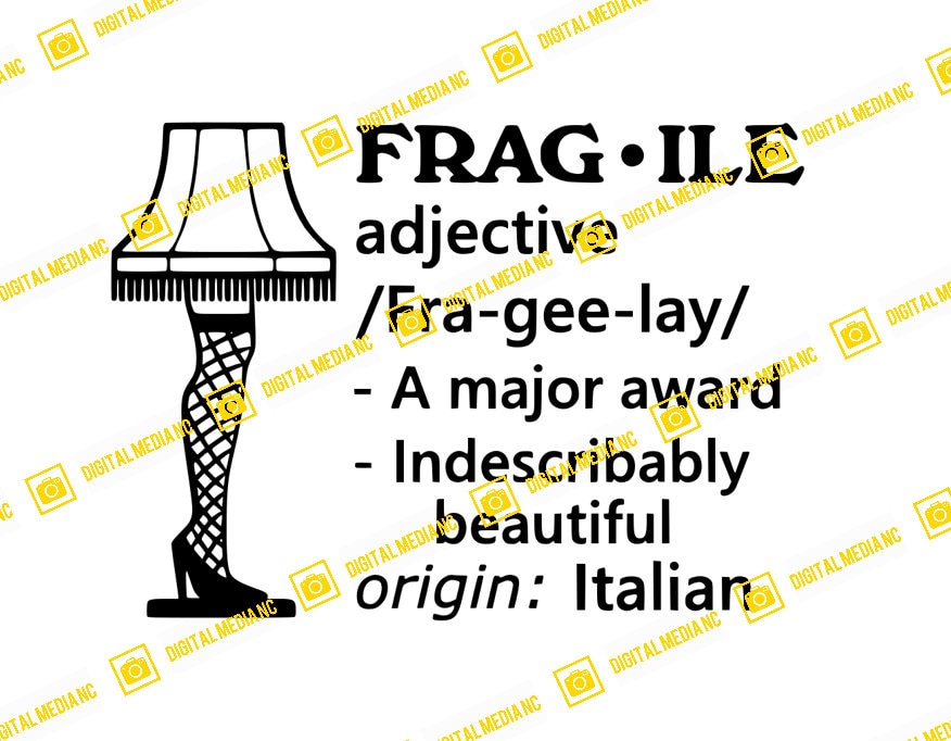Fragile Leg Lamp Major Award Christmas Story Christmas - Etsy
