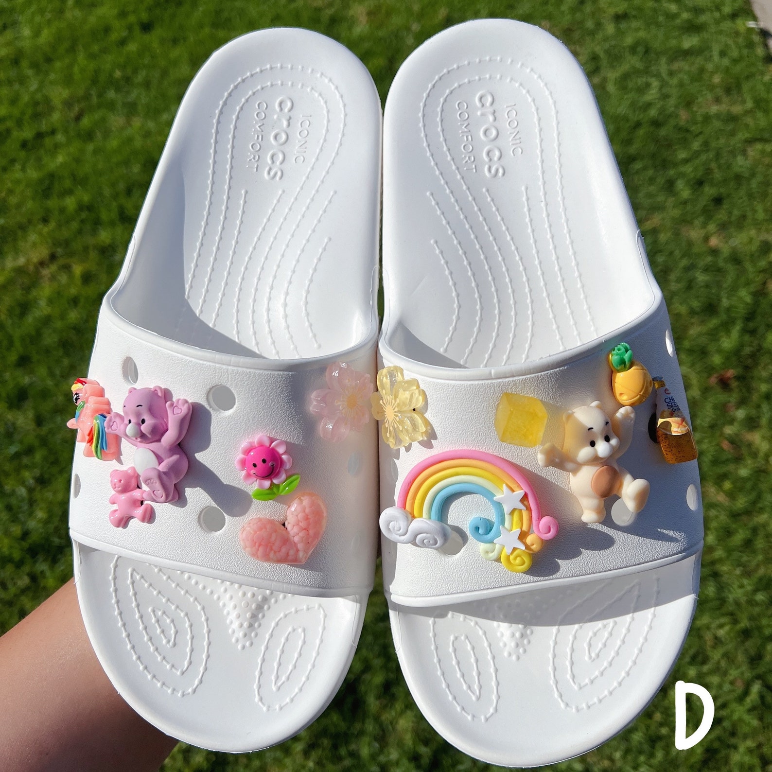 Bear Shoe Charms Cute Crocs Kawaii Set - Etsy