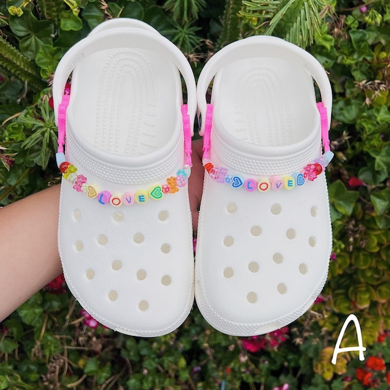 Crocs Chains Cute Kawaii Shoe Accessories 2 Piece Set - Etsy