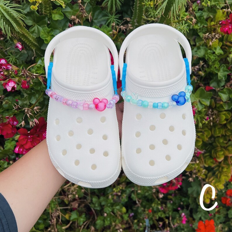 Crocs Chains Cute Kawaii Shoe Accessories 2 Piece Set - Etsy