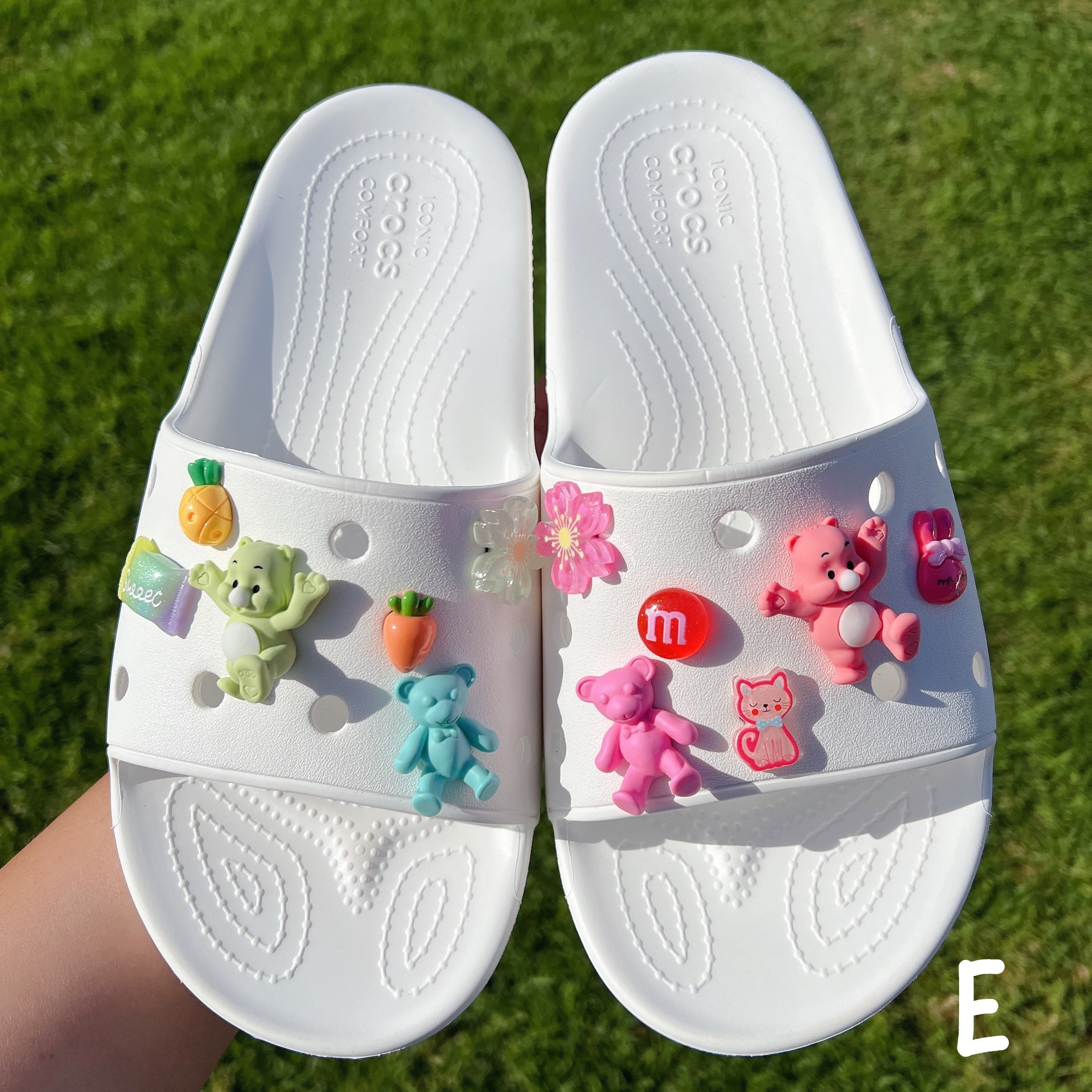 Bear Shoe Charms Cute Crocs Kawaii Set - Etsy