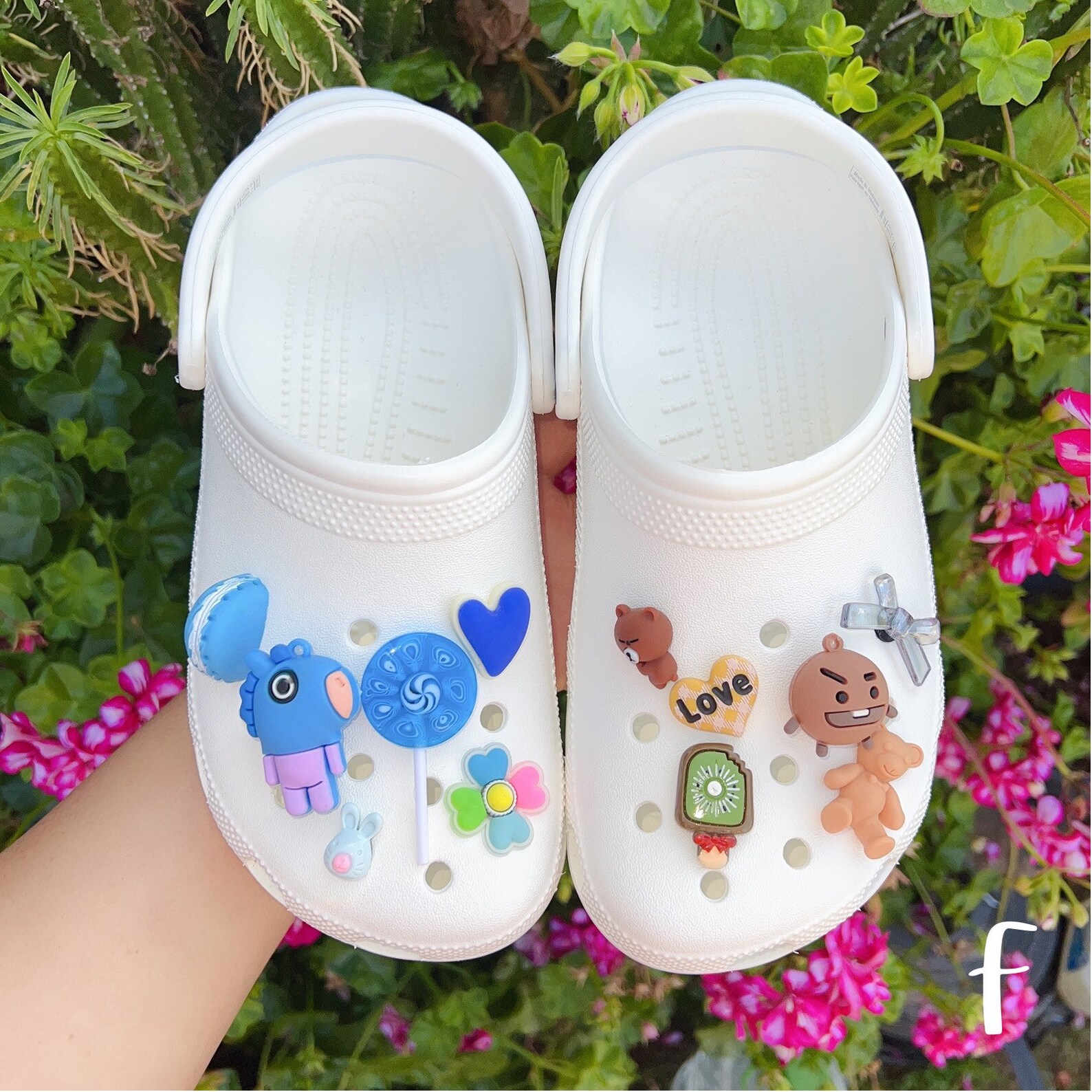 BTS Shoe Charms Crocs Cute Kpop Set | Etsy