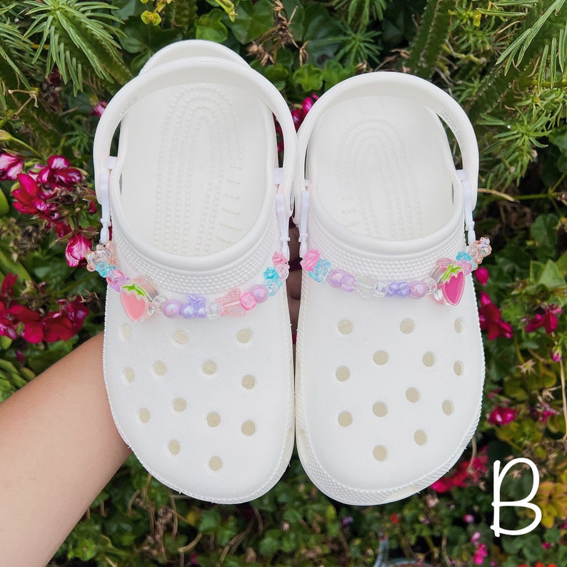 Crocs Chains Cute, Kawaii Shoe Accessories (2 Piece Set) - Etsy