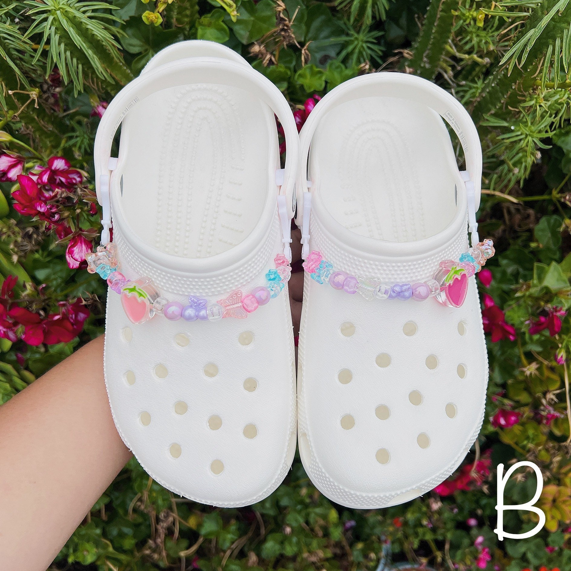 Crocs Chains Cute, Kawaii Shoe Accessories (2 Piece Set) - Etsy