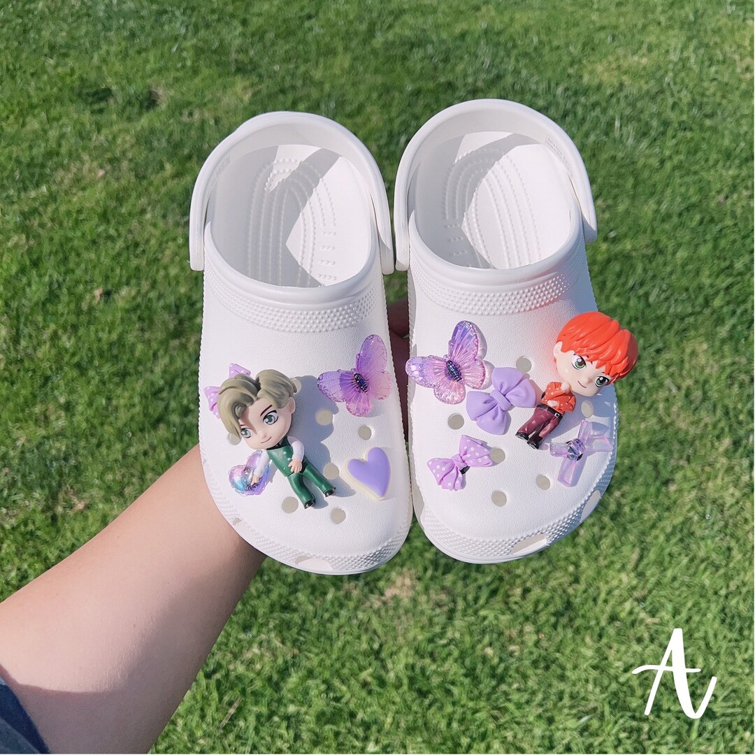 BTS Shoe Charms Kpop, Cute, Kawaii Set ( Charms Only) Read Description ...