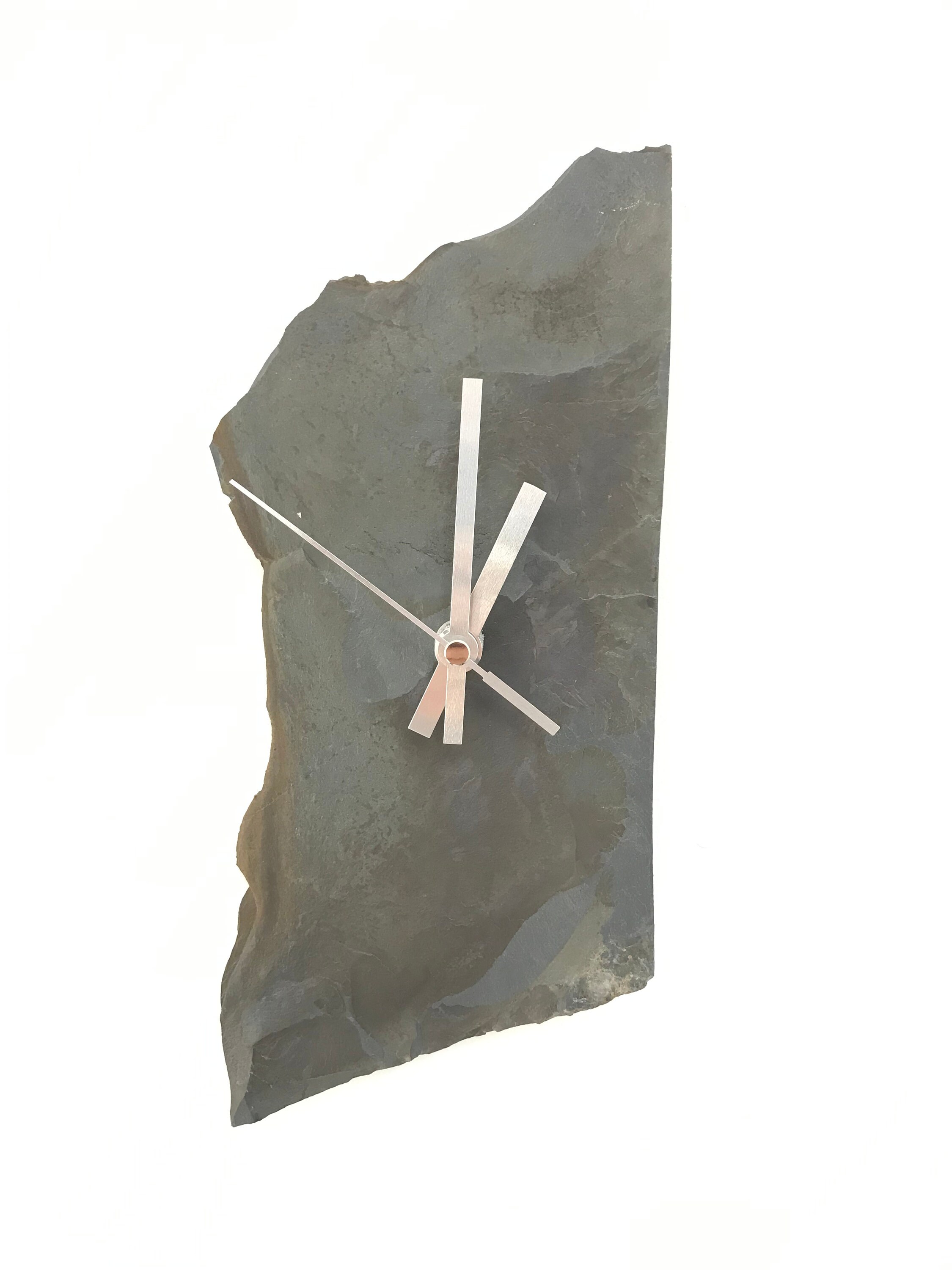 Natural Welsh Slate Wall Clock | Etsy