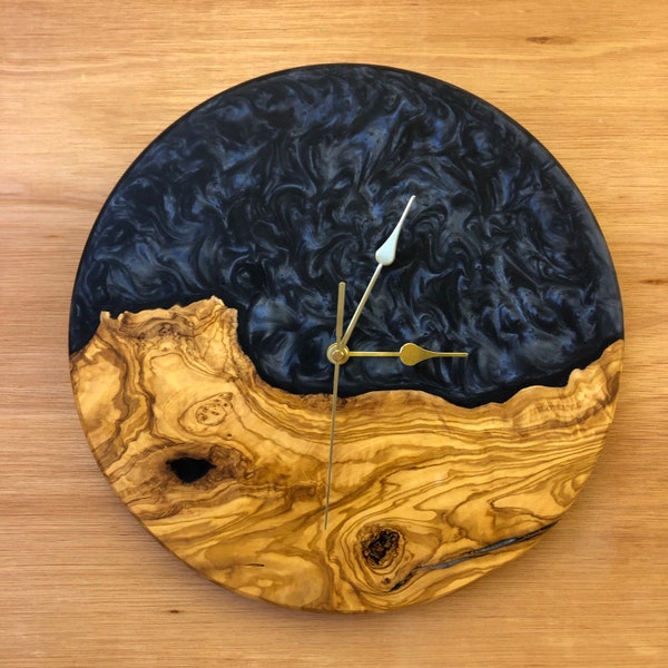 Resin Clock - Etsy UK