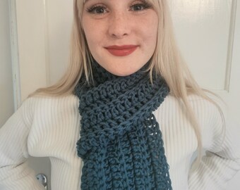 Teal Green Scarf | Etsy