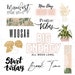 Manifest Goodnotes Stickers, Self Care Stickers Digital Manifestation ...