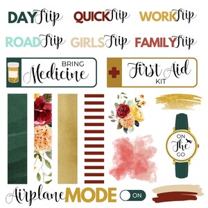 Digital Travel Goodnotes Stickers, Vacation Goodnotes Stickers, Travel ...