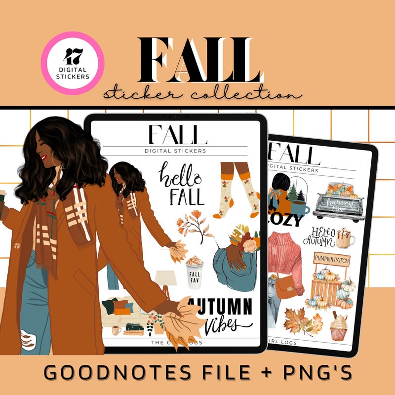 Fall Planner Stickers - Etsy