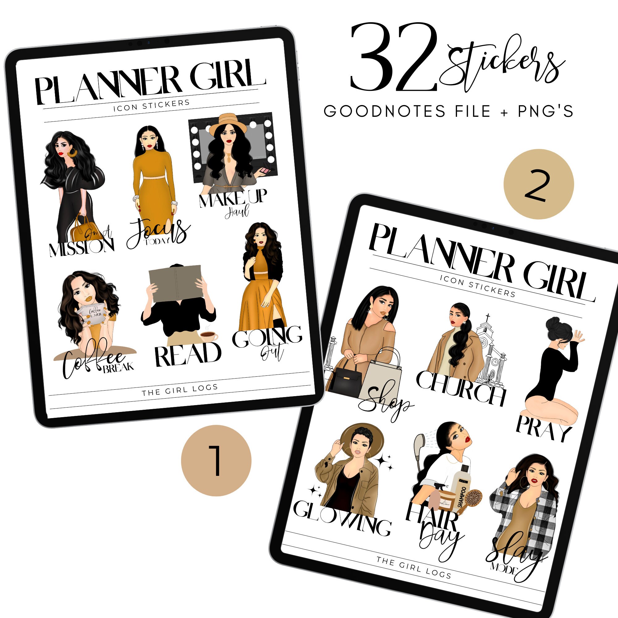 Daily to Do's Planner Stickers Digital Stickers to Dos - Etsy